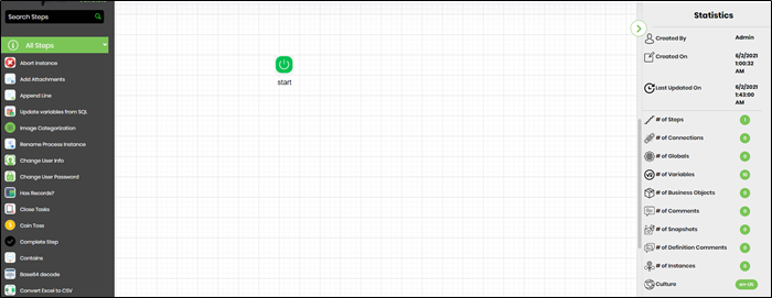 Design a process definition - FlowWright