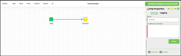Designer autosave - FlowWright
