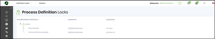 Locking process design - FlowWright