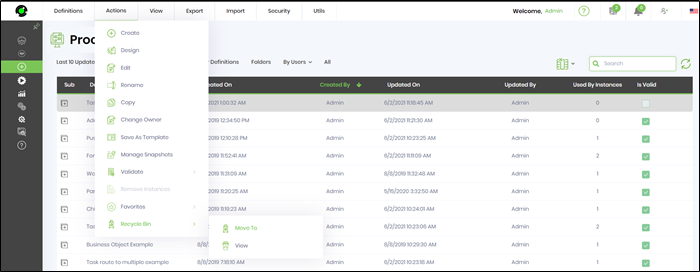 Recycle bin - FlowWright