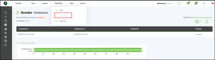 Render process instances - FlowWright