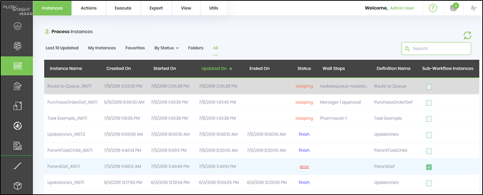 Sub-Workflows - FlowWright