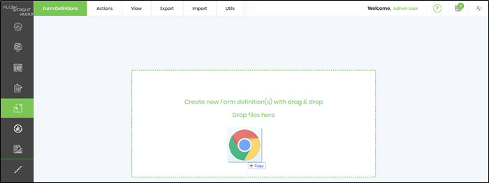 Creating a form definition - FlowWright