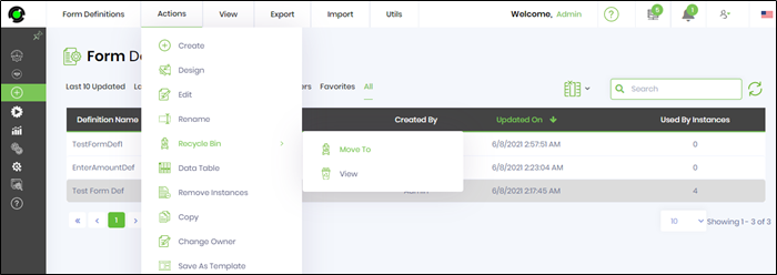 Recycle Bin - FlowWright