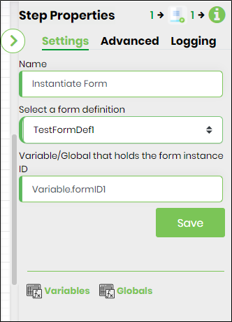 Moving data between forms within a process - FlowWright