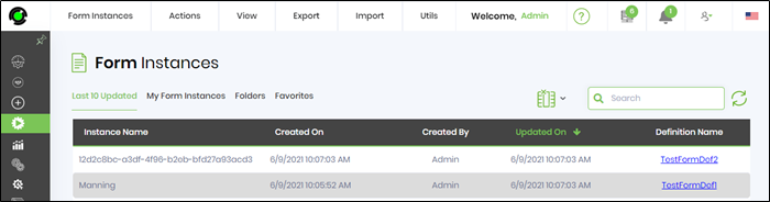 Moving data between forms within a process - FlowWright