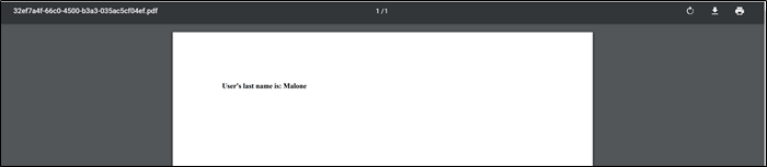 Generating PDF output documents from a process - FlowWright