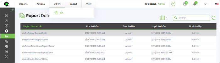 Export Reports - FlowWright