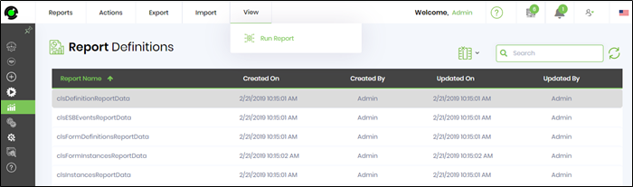 Run reports - FlowWright