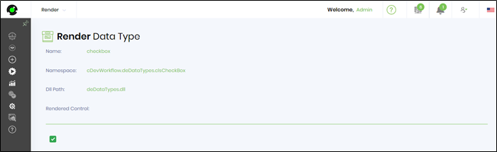 Render data type - FlowWright