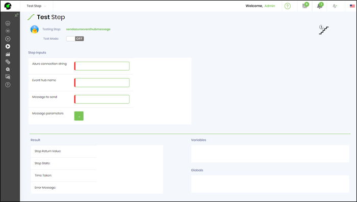 Testing a workflow step - FlowWright