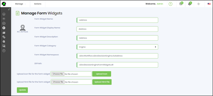 Actions On Form Widgets Flowwright