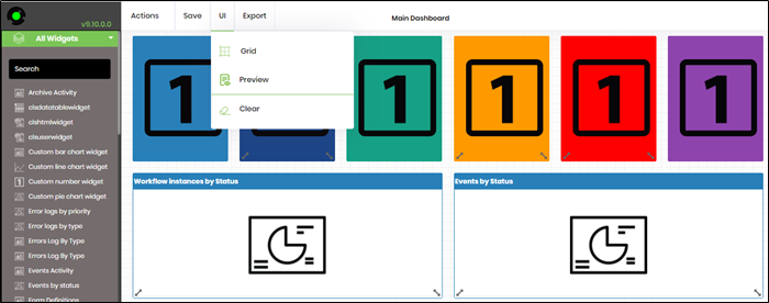 Preview dashboard - FlowWright