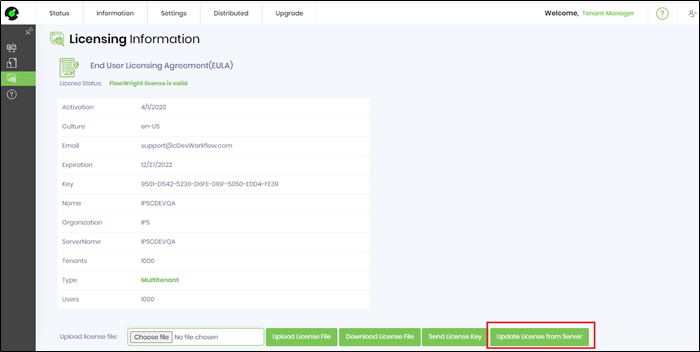 License - FlowWright