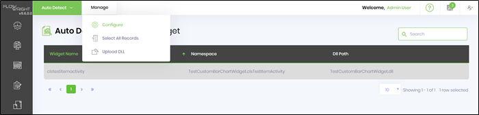 Dashboard Bar Chat Widget - FlowWright