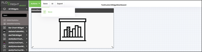 Dashboard Bar Chat Widget - FlowWright
