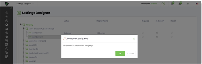 Settings Designer - FlowWright