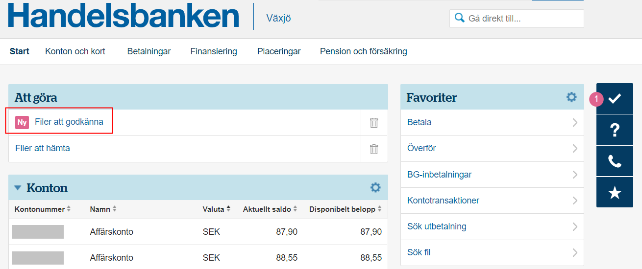 Kom igång med Handelsbanken - Fortnox