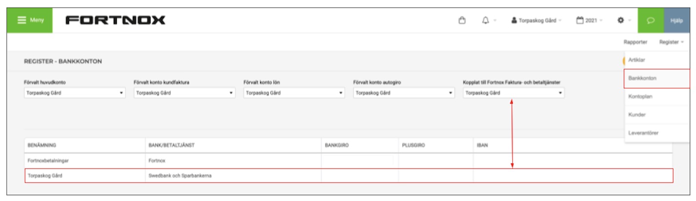 Kom igång med att betala direkt via Fortnox - Fortnox