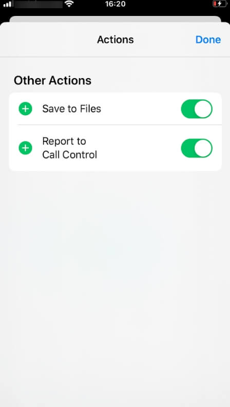 How to Block Calls Via Share Extension - Call Control