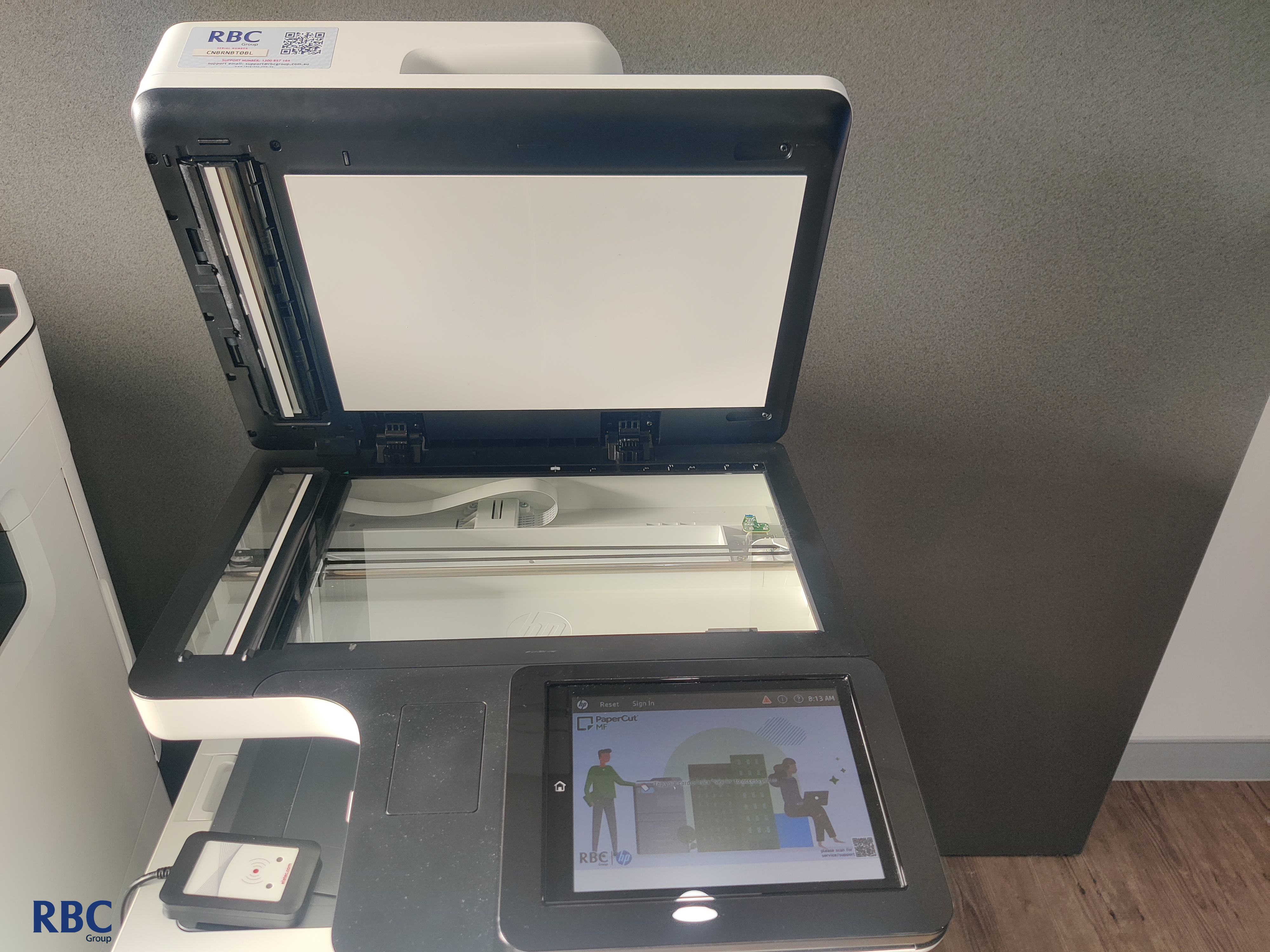 HP lines on page when scanning or copying - RBC Business Solution Pty Ltd