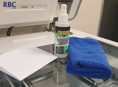 HP lines on page when scanning or copying - RBC Business Solution Pty Ltd