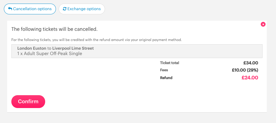 How to get a refund for a train or bus ticket - Rail Europe Help