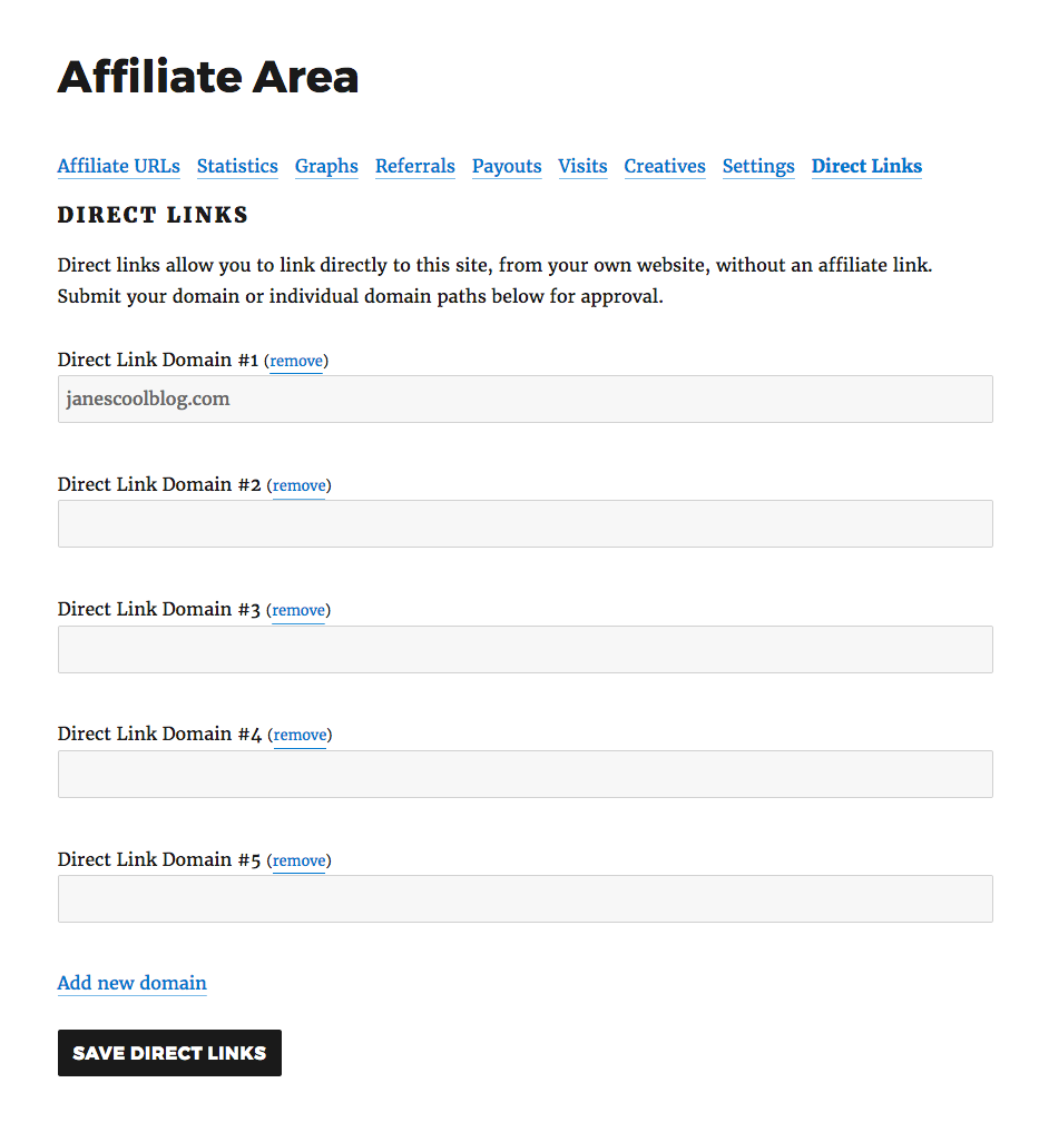 Direct Link Tracking Installation and Usage - AffiliateWP