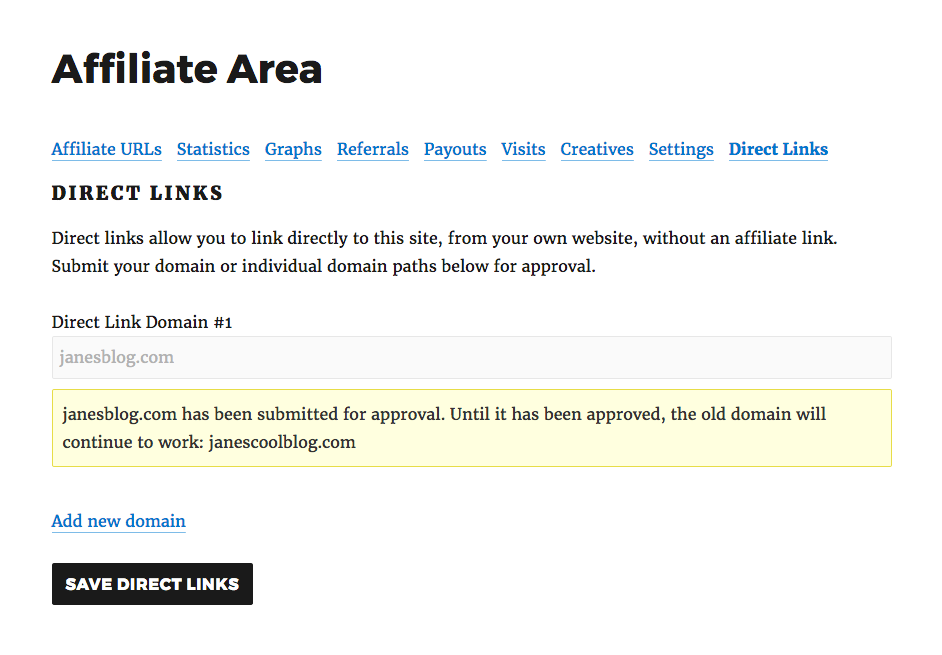 Direct Link Tracking Installation and Usage - AffiliateWP