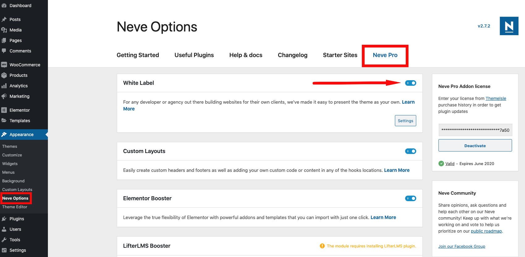 White Label Module Documentation - ThemeIsle Docs