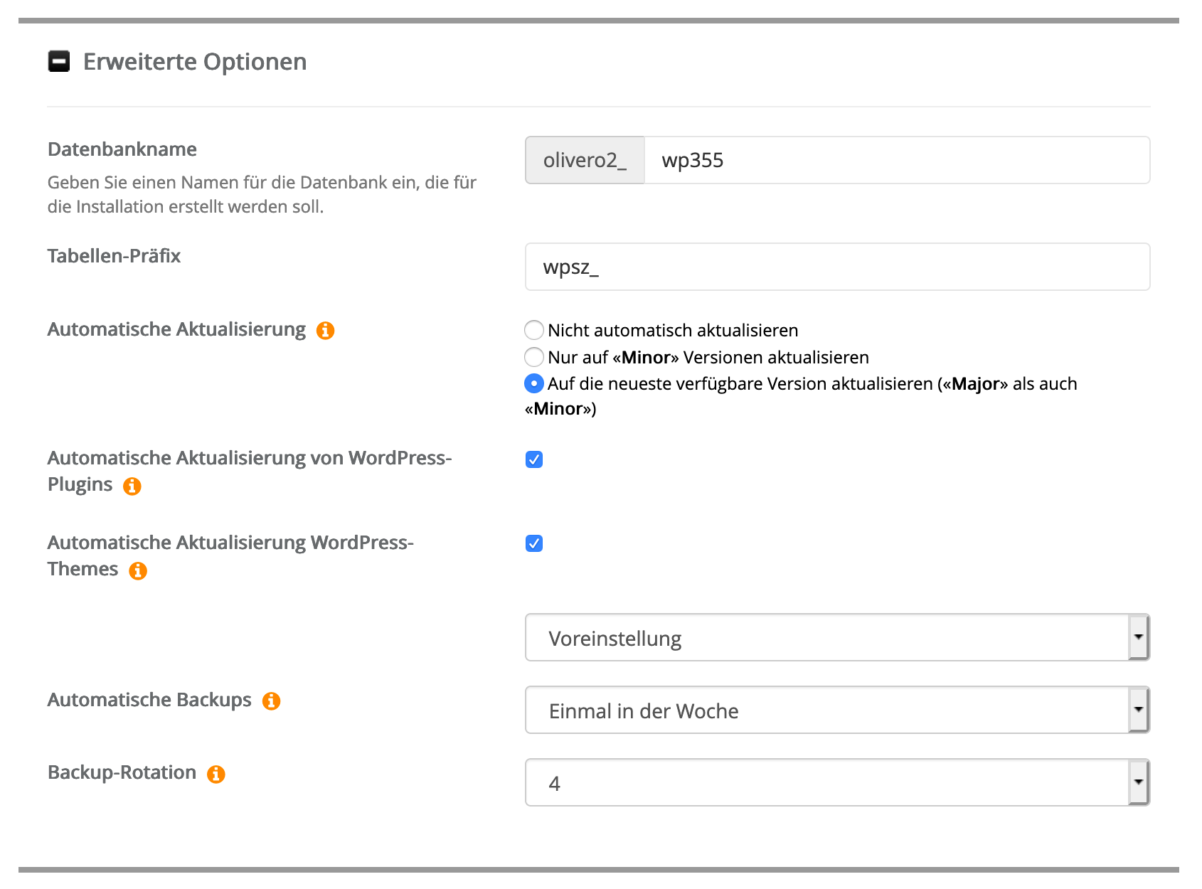 Applikation über Apps installieren