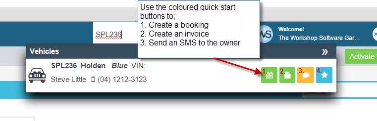 How to Search for a Vehicle - Workshop Software | Workshop Management ...