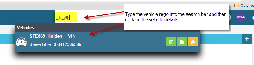 Delete a Vehicle - Workshop Software | Workshop Management Software