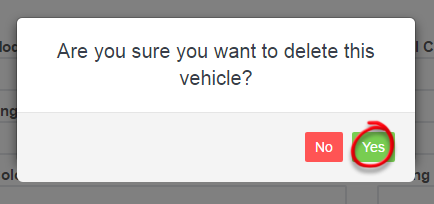 Delete a Vehicle - Workshop Software | Workshop Management Software