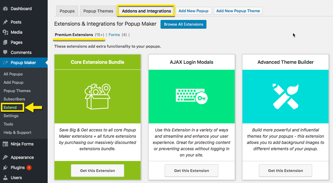 Popup Maker Admin Overview - Popup Maker