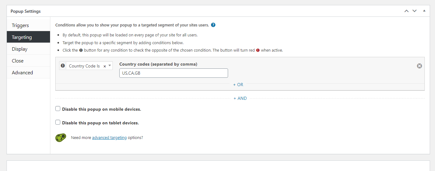 Setting Up Geotargeting - Popup Maker