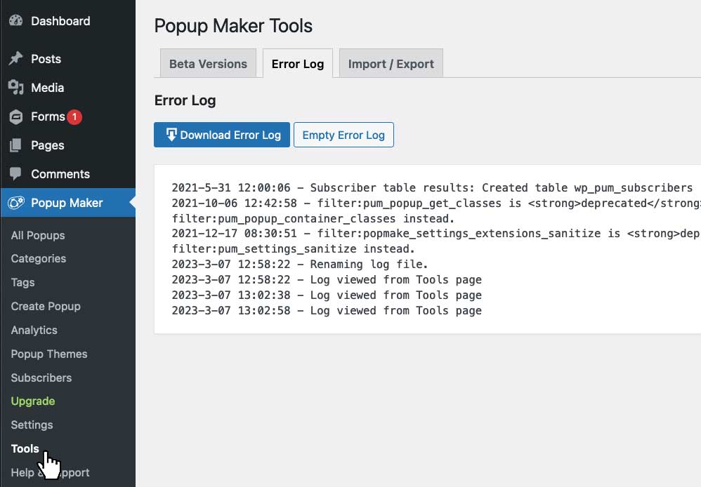 Popup Maker Admin Overview - Popup Maker