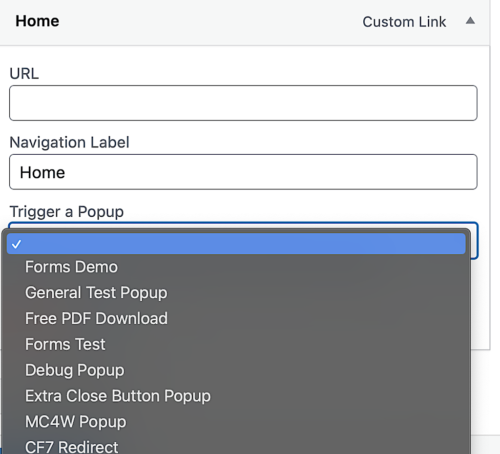 Settings Page - Popup Maker