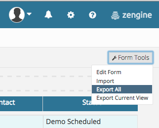 Exporting Data – WizeHive