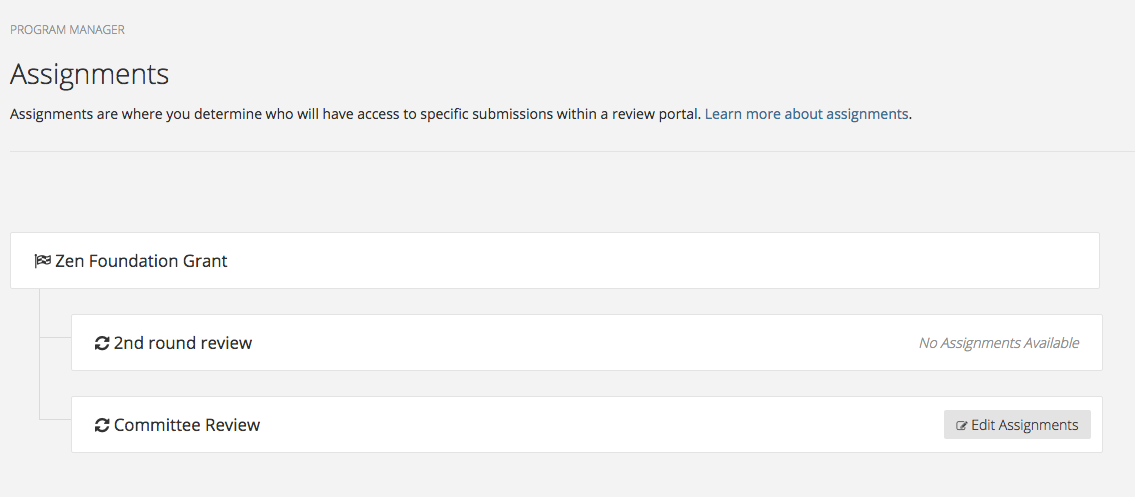 Assignments Batch Assignments Wizehive