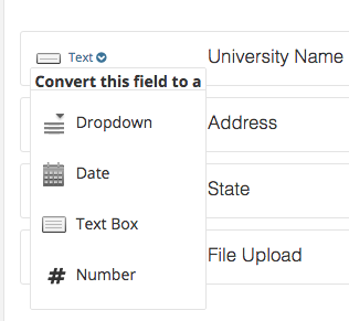 Converting Field Types – WizeHive