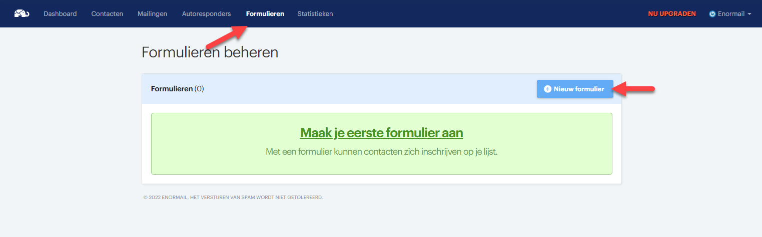 Beginnen met Enormail | Enormail