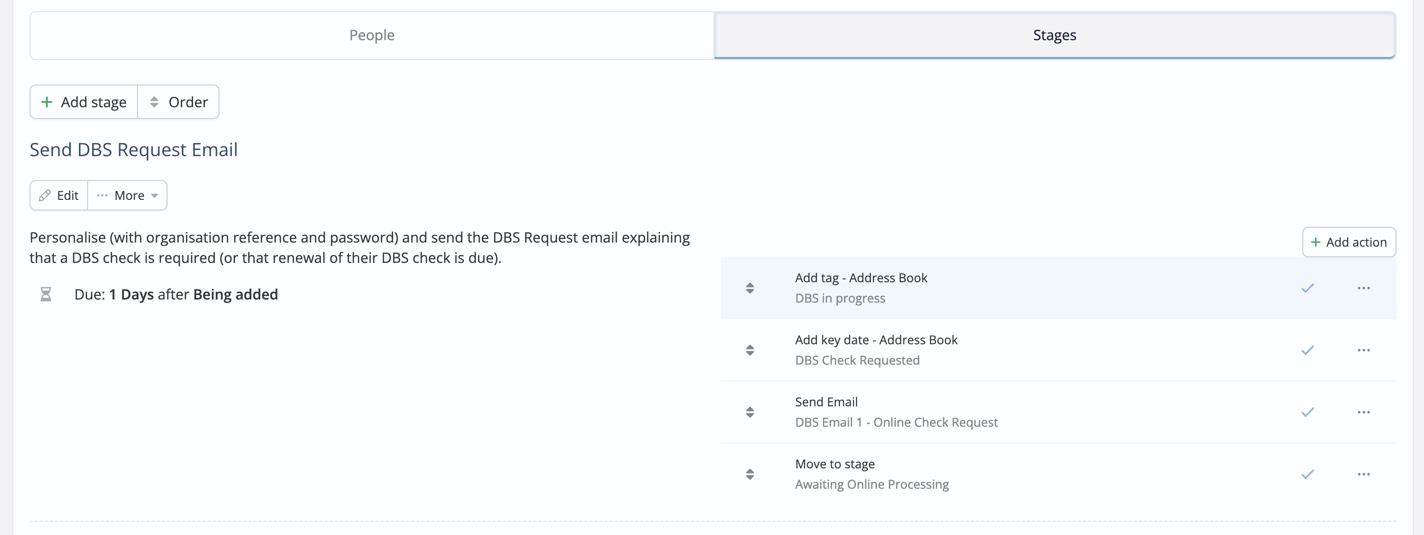 Case Study: Managing DBS renewals - ChurchSuite Support Articles