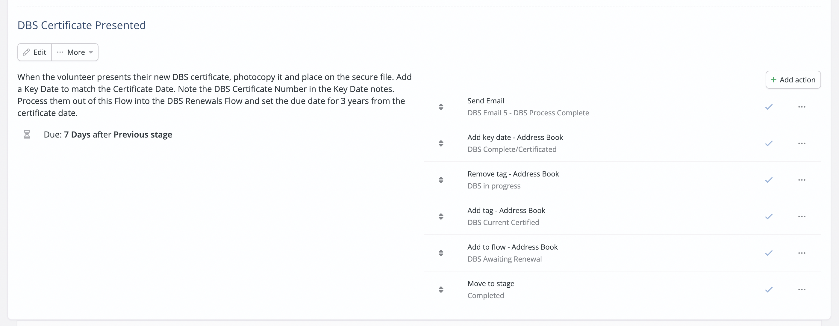 Case Study: Managing DBS renewals - ChurchSuite Support Articles