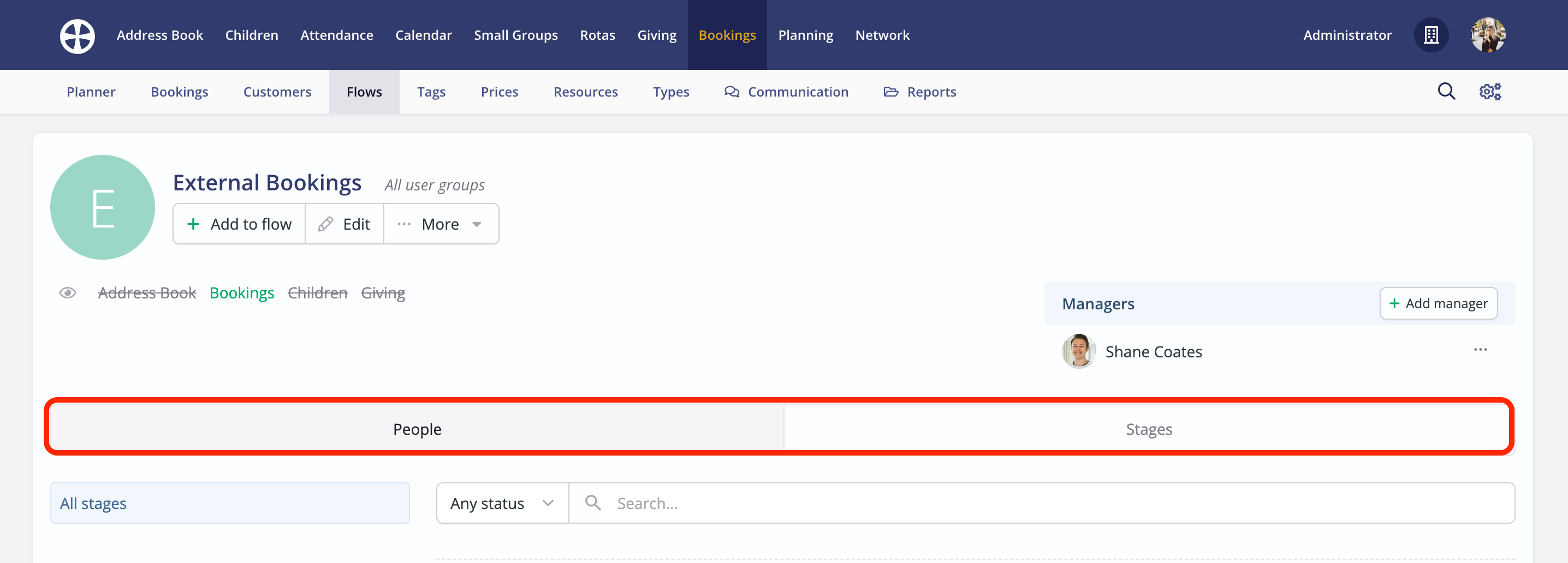Flows - ChurchSuite Support Articles