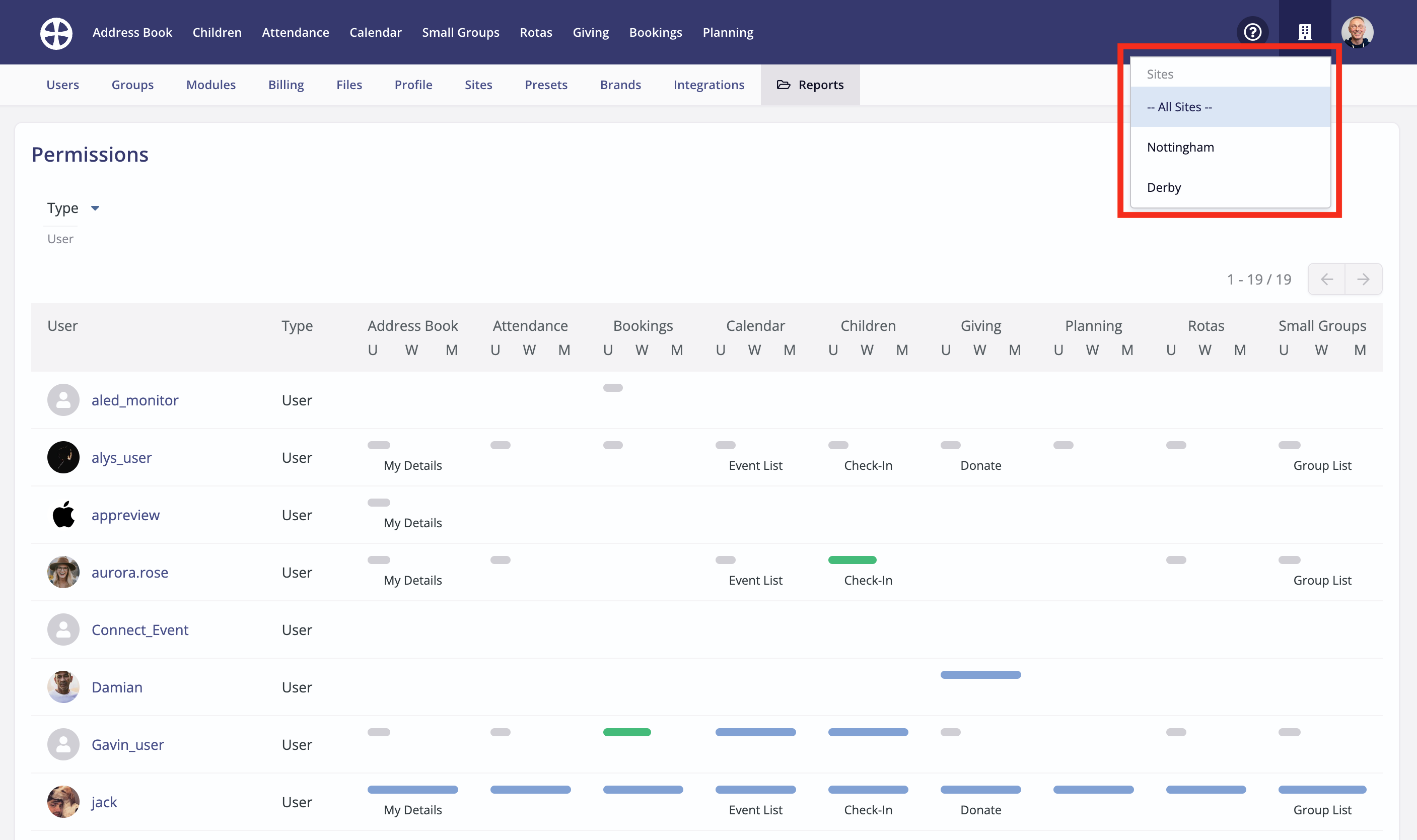 Adding and managing users - ChurchSuite Support Articles