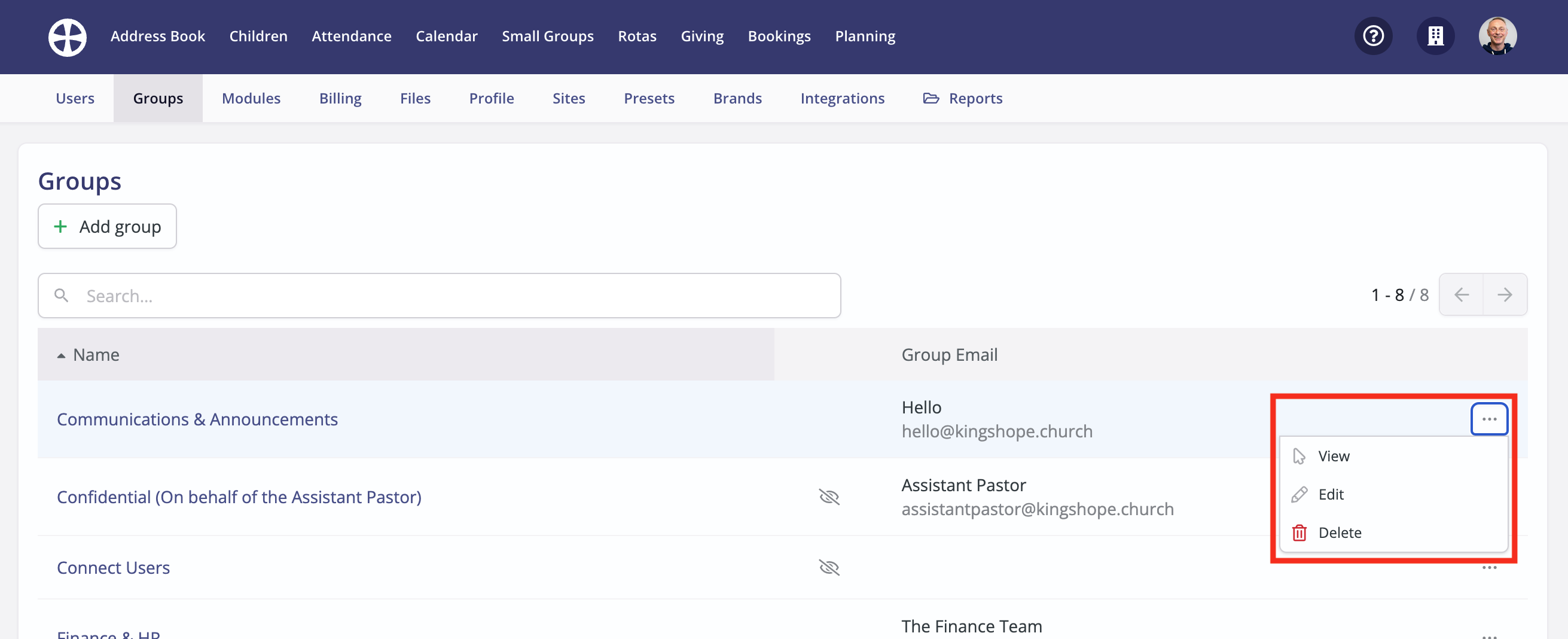 Personalised email signatures - ChurchSuite Support Articles
