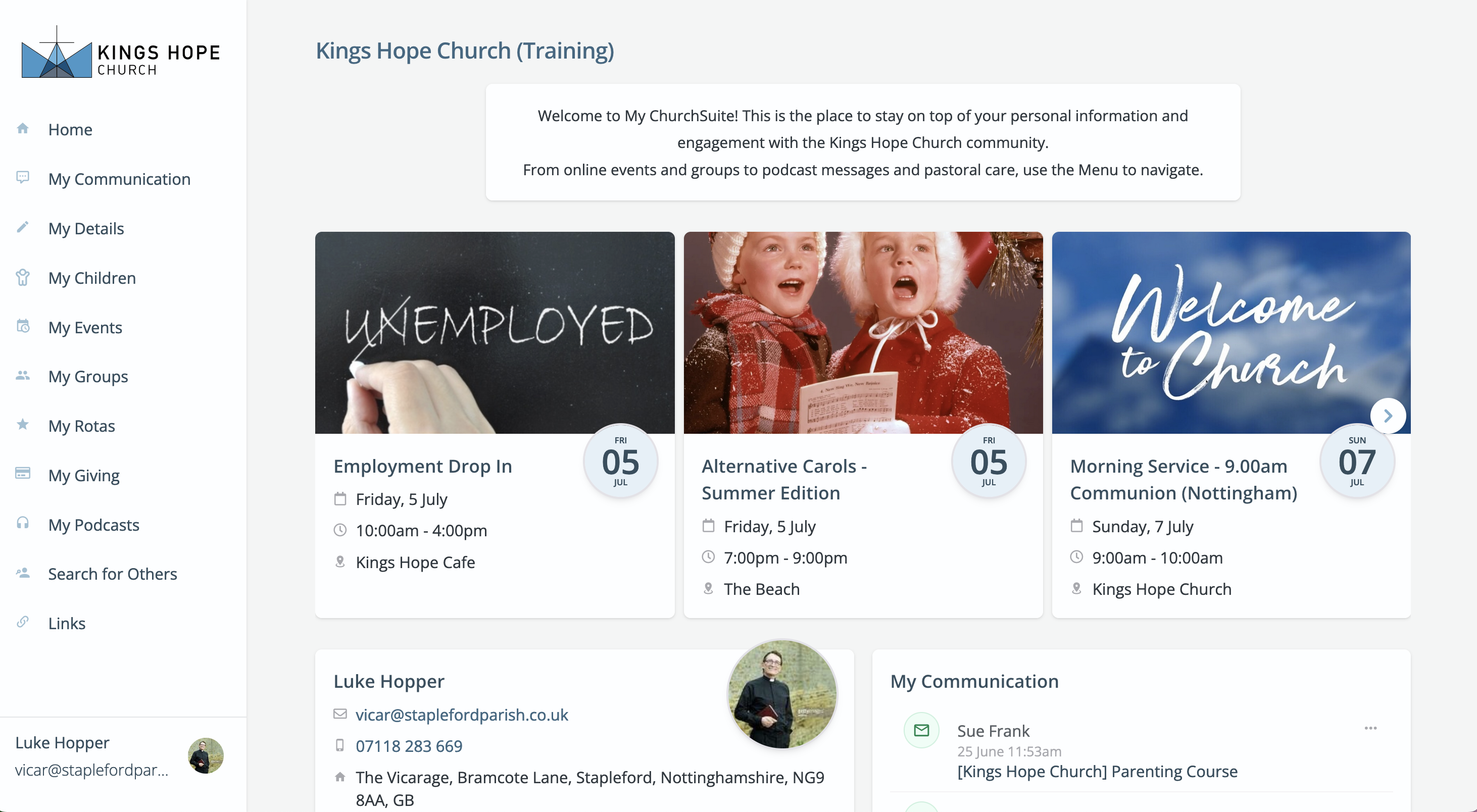 Case Study: Launching My ChurchSuite - ChurchSuite Support Articles