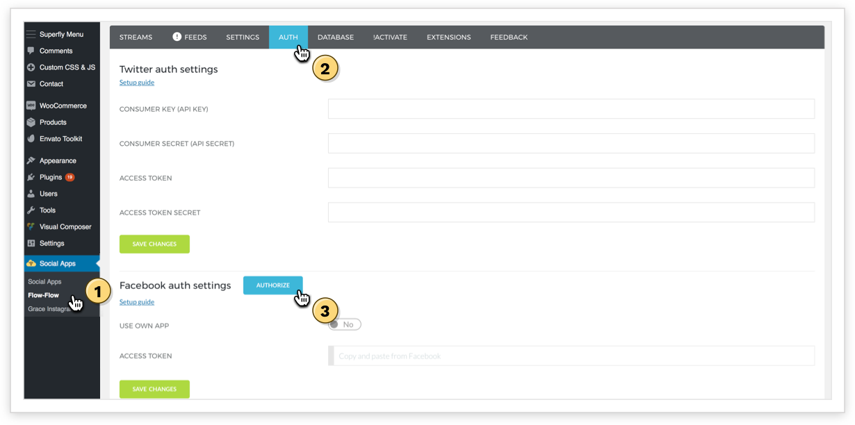 Authenticate With Facebook Social Streams Knowledge Base