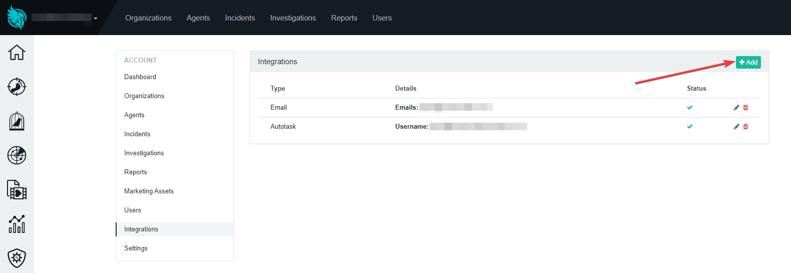 ConnectWise Manage PSA - Incident Report Integrations – Huntress Support